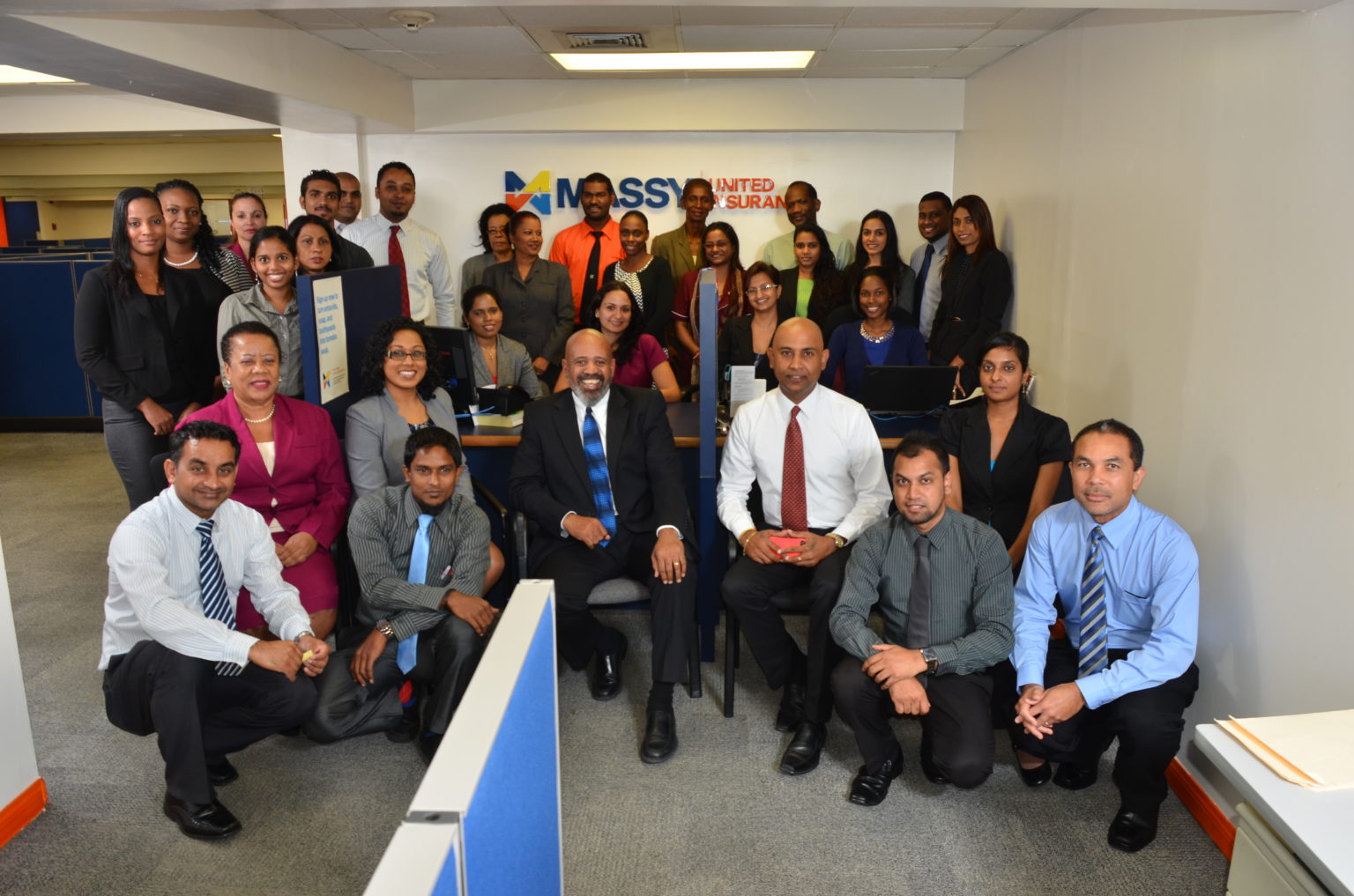 Massy United Insurance Team Sets Up in New Office – Massy Group