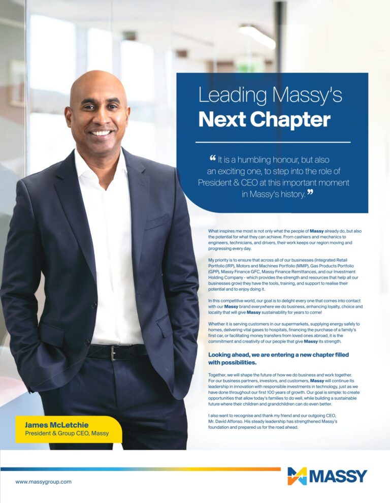 Leading Massy’s Next Chapter – Massy Group